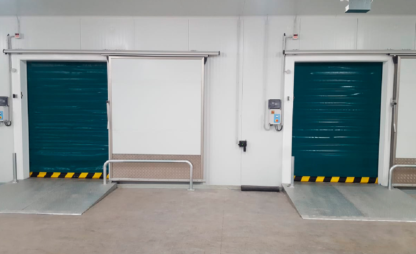 High-speed door for cold-storage chambers up to 0º | Ferroflex